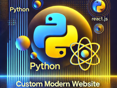 A Modern Website with Python Django and React.js | Upwork