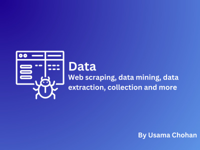 Web scraping, data mining, extraction, and data collection services. | Upwork
