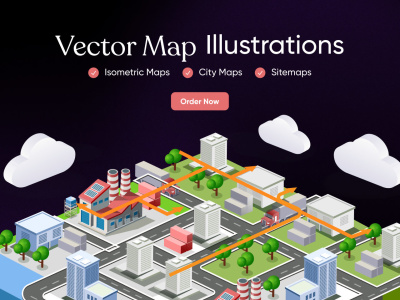 Custom Vector Map Illustrations: City Maps, Travel Maps & More! | Upwork