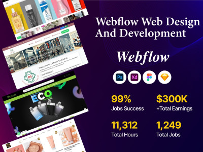 Webflow Developer to Design a Stunning Website | Webflow Expert | Upwork
