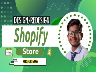 Design shopify website, redesign shopify store and shopify dropshipping ...