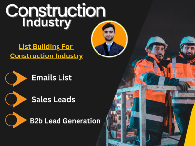 Lead Generation & Leads Services For Construction Industry | Upwork