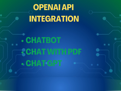 ChatGPT | OpenAI API integration | OpenAI | Upwork