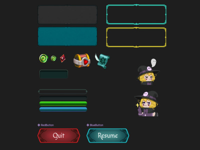 A project fitting awesome game art assets and UI graphics. | Upwork