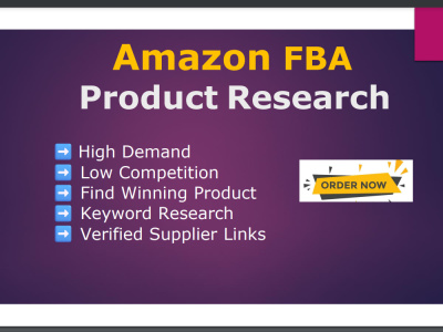 Amazon FBA product research for private Lable | Upwork