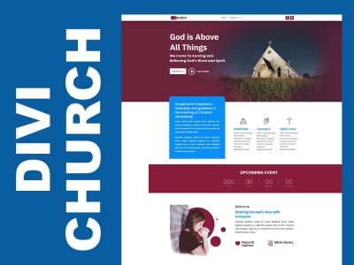 Church Website created with Divi Theme | Mobile Responsive Divi Church ...