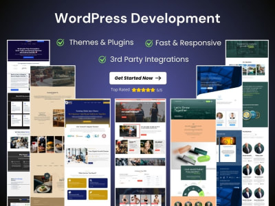 Custom WordPress Theme Plugin Development | Expert WP Developer & Designer | Upwork