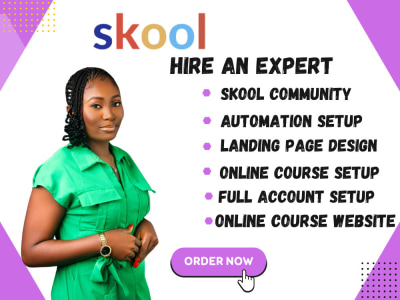 Skool online course, skool community, skool account setup and ...