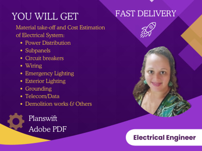 A detailed Electrical Estimate/Take-Off for Your Electrical Project | Upwork