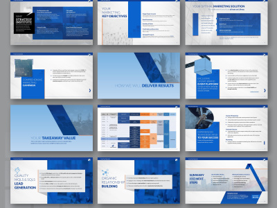 Visually refined slides that align perfectly with your corporate ...