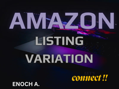 Amazon variation issues and parent-child listing errors resolved. | Upwork