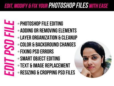 Professional PSD File Editing – Modify, Fix & Customize Your Designs | Upwork