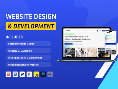 Website Design & Development using React.js Next.js WordPress | Upwork