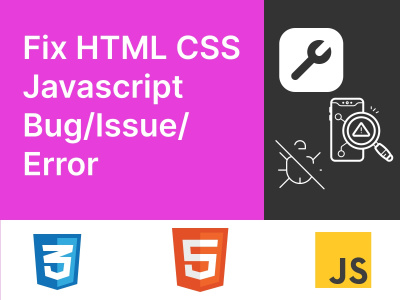 Expert in Fixing Bugs/Errors in HTML, CSS, ReactJS, and NextJS | Upwork