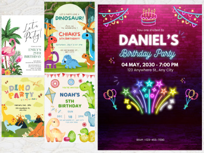 Wedding Invitation Card Design, Party Invitation Card, Birthday ...