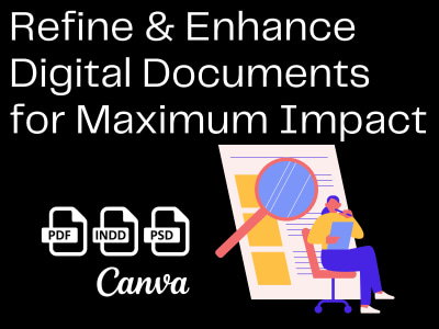 Refine & Enhance Your Digital Documents for Maximum Impact | Upwork