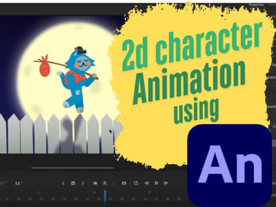 Do 2d cartoon character animation and cartoon video | Upwork