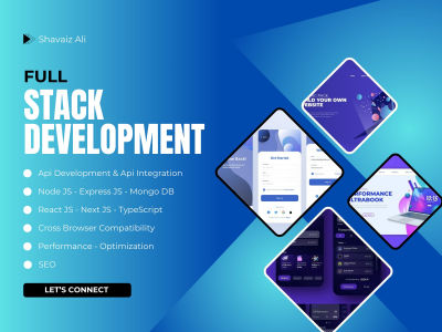 Full stack development using React , TypeScript, Mongo DB, Express JS ...