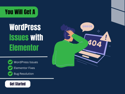 Fix WordPress Issues with Elementor | Upwork