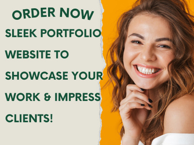 A sleek portfolio website to showcase your work 🎨 | Upwork