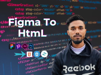 Figma/XD/ PSD design to responsive pixel-perfect HTML/CSS/Tailwind website | Upwork