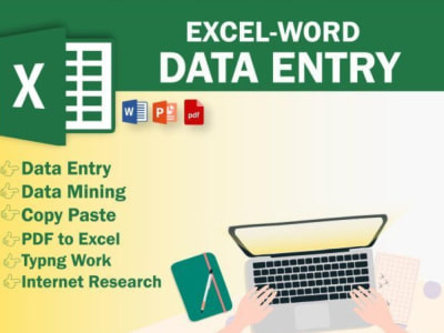 Excel vba. spreadsheet Data Entry | Upwork