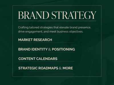 A tailored brand strategy to take your brand to the next level. | Upwork