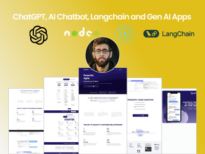 Chatgpt, ai chatbot, langchain or generative ai app | Upwork