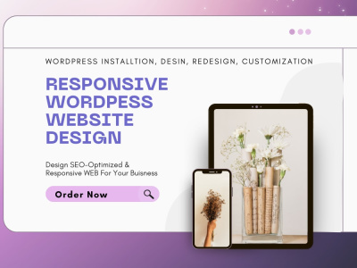 Responsive WordPress website, Design Redesign Website, Customization | Upwork
