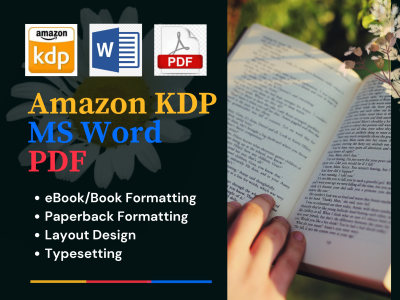 E-Book Design, Paperback Formatting, Typesetting and Layout | Amazon ...