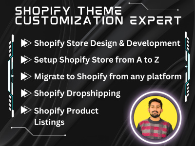 A Shopify Designer & Developer | Theme Customization. | Upwork