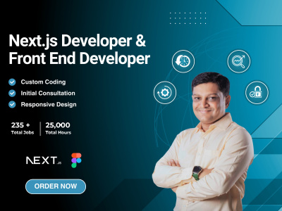 Next.js developer | front end developer | figma to next.js | Upwork