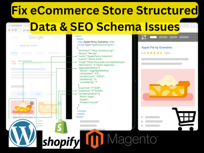 Fix eCommerce Store Structured Data & SEO Schema Issues | Upwork