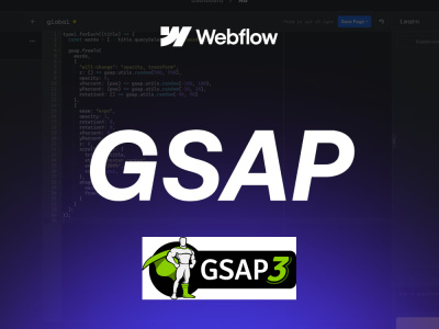 A Webflow Expert – Animations, GSAP | Upwork