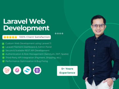 Laravel Developer | PHP Laravel | Laravel Expert | Laravel Filament | Upwork