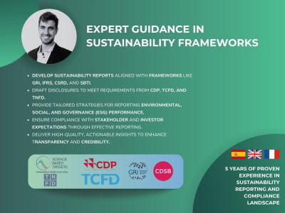 Expert CSRD and GRI Reporting Assistance | Upwork