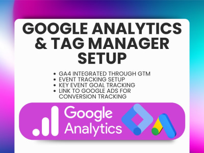Google Analytics 4 & Google Tag Manager Setup | Upwork
