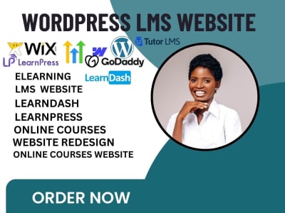 Lms website using tutor lms, learnpress, learndash, WordPress | Upwork