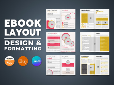Premium Canva Book Design and Formatting, KDP ebook Design, and ...