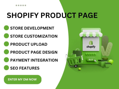 Shopify Product Page, Shopify Store, Shopify theme customization | Upwork