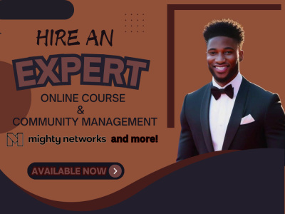 Mighty network community management, setup & optimization | Upwork