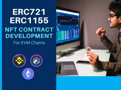 NFT token smart contract for EVM Compatible chains, ERC721, ERC1155 | Upwork