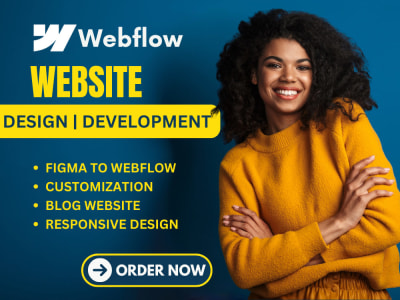 A custom made webflow website that boast coversions | Upwork