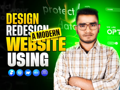 Design or redesign website using framer, webflow, wix studio, wordpress | Upwork