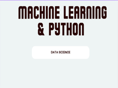 Machine learning with python | Upwork