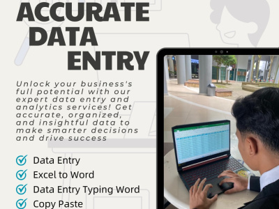 Expert Data Entry Specialist | Fast & Accurate | Upwork