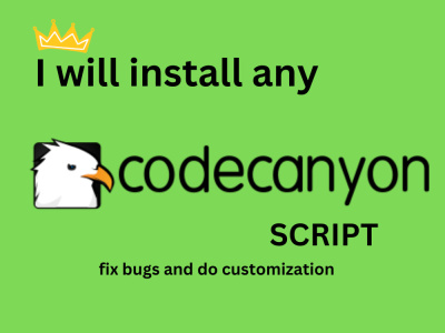 Any codecanyon script installation fix bugs and customize it | Upwork