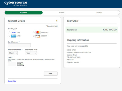 CyberSource Payment Gateway Integration in Website/Mobile App | Upwork
