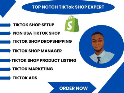 Running tik tok shop, dropshipping tiktok setup, tiktok listing | Upwork