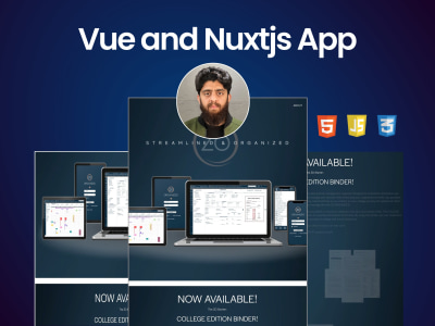 A Custom Vue, Vuetify, Nuxt.js, and Tailwind Web Application | Upwork
